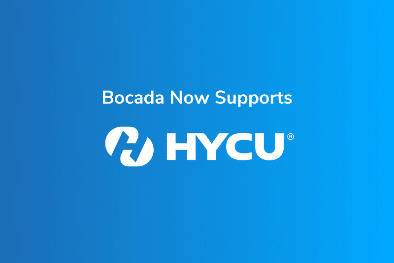 Bocada Announces HYCU Backup & Storage Reporting - Bocada